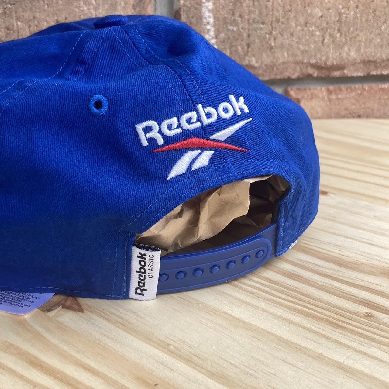 Rare vintage dead stock Reebok tuktuk snapback... - Depop