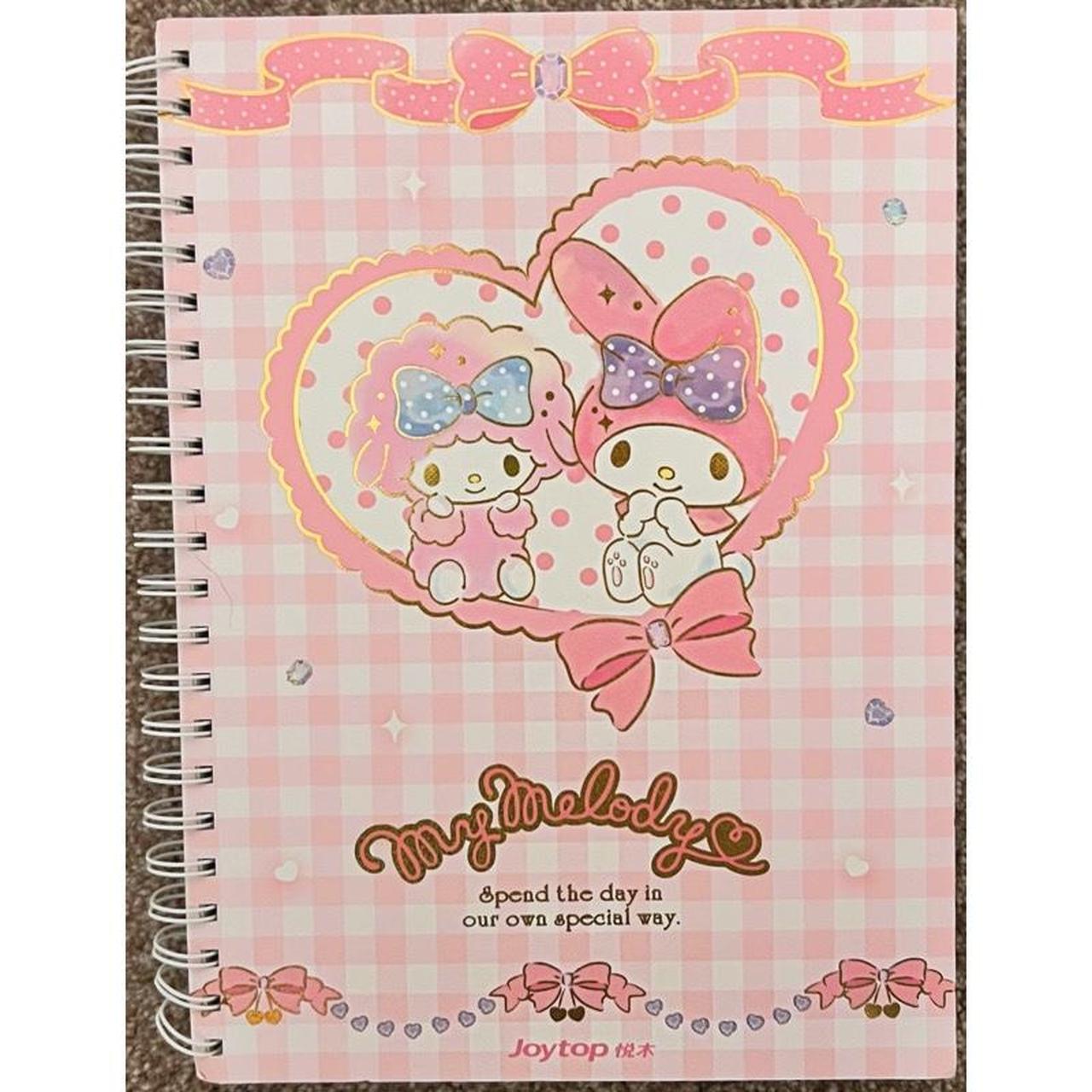 My melody hardback notebook hardback A4 Sanrio... - Depop