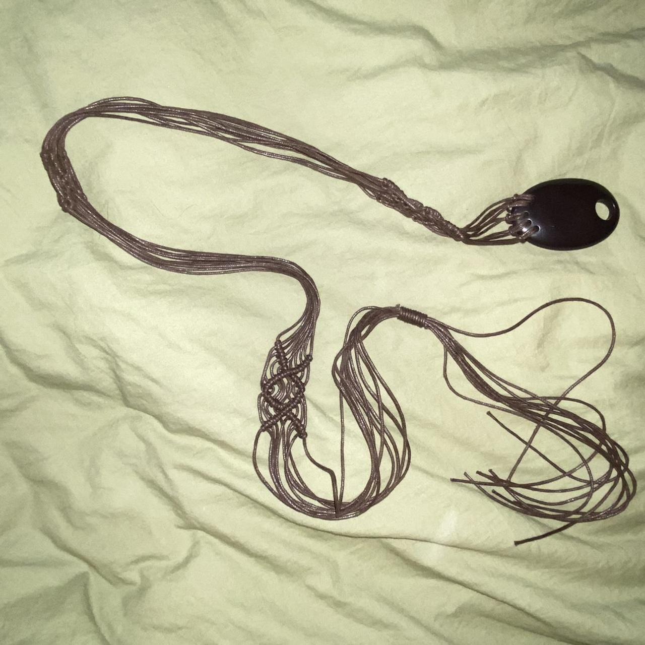 brown y2k rope belt #y2k #belt #2000s - Depop