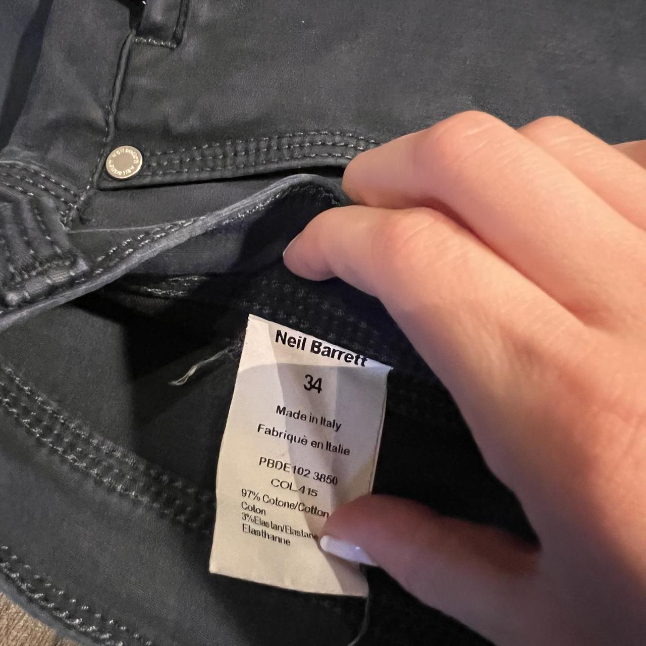 Neil Barrett jeans Super skinny fit , regular rise... - Depop