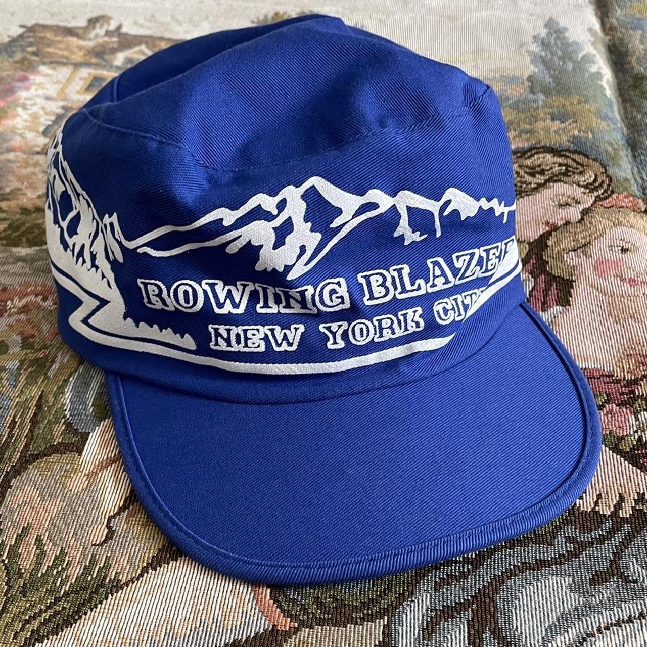 Rowing Blazers marine blue mountain graphic painters... - Depop