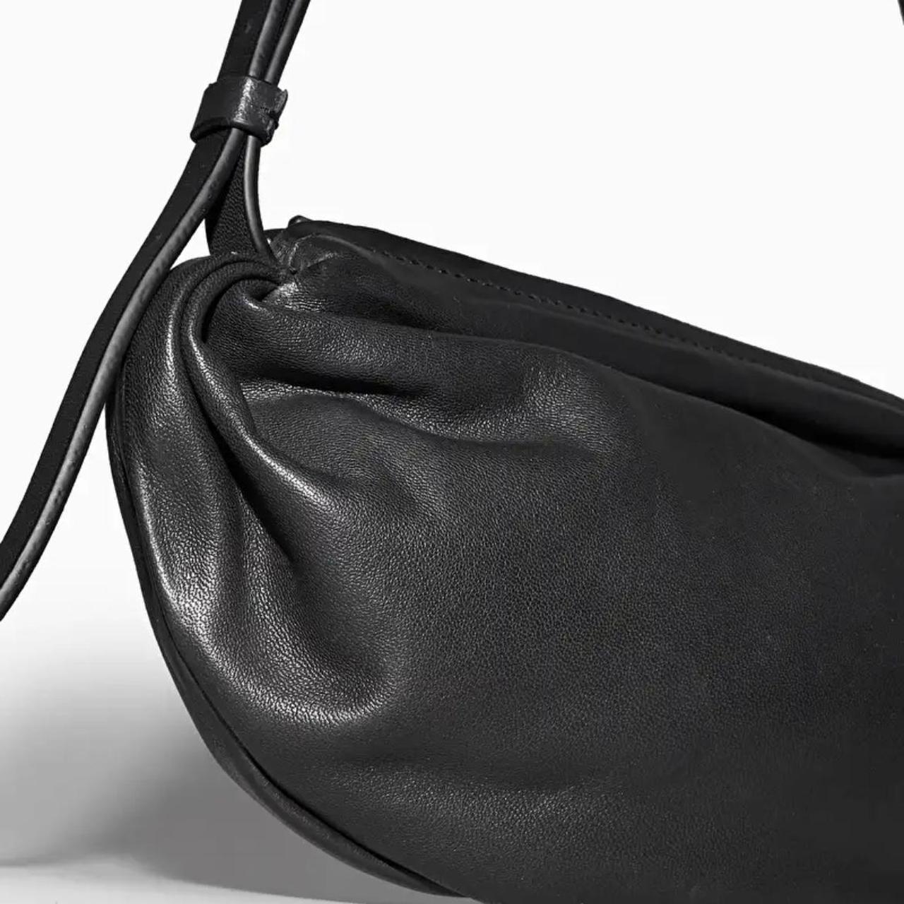 Cos leather shoulder bag Adjustable strap 100%... - Depop