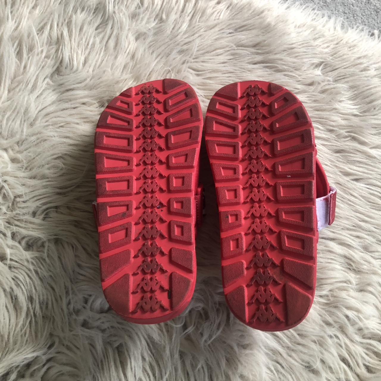 KAPPA Banda 222 Mitel 2 JPN Slides Red US size 7... - Depop