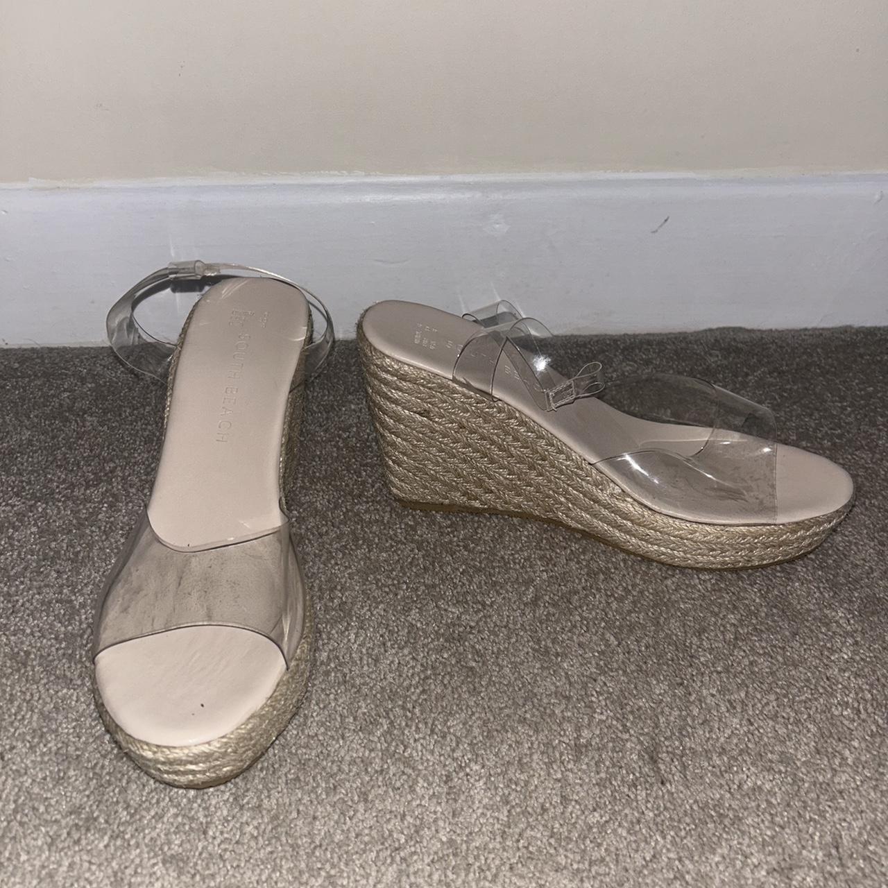 Asos Espadrille Platform Wedges Sandles size 6 - Depop