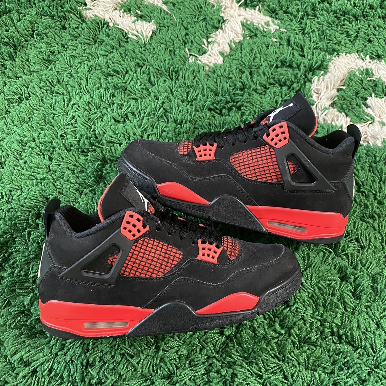 Nike Air Jordan 4 Red Thunder CT8527-016 OG IV Men... - Depop