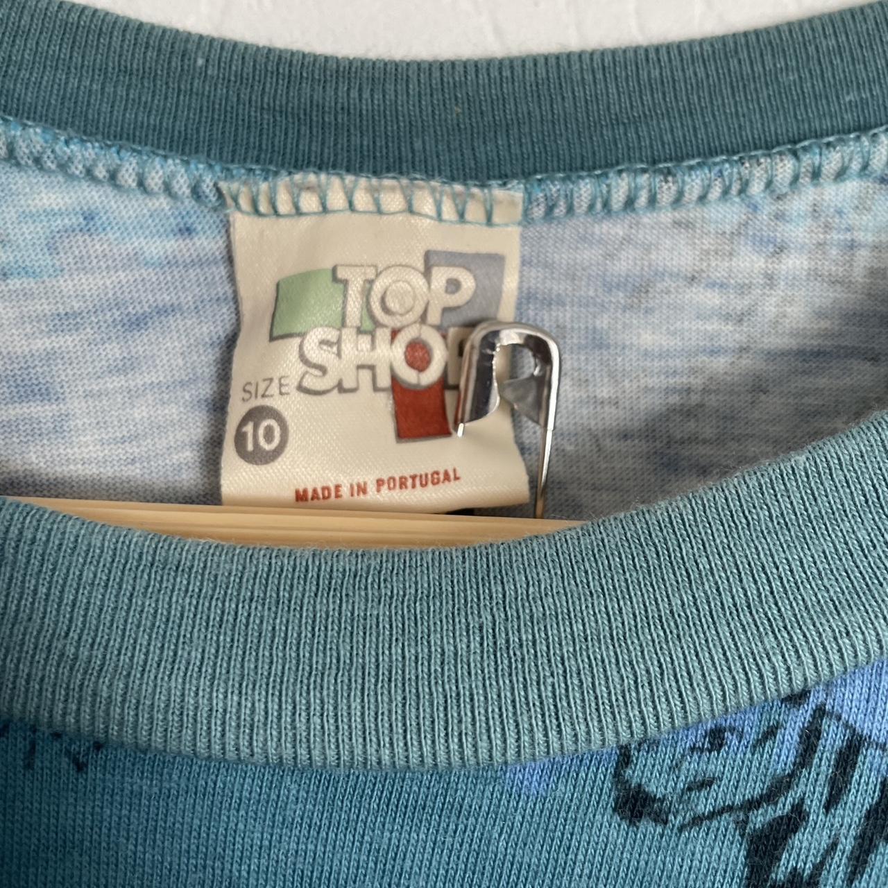 Vintage 80’s Topshop Tiger Ombré Top 🌙 Gorgeous... - Depop