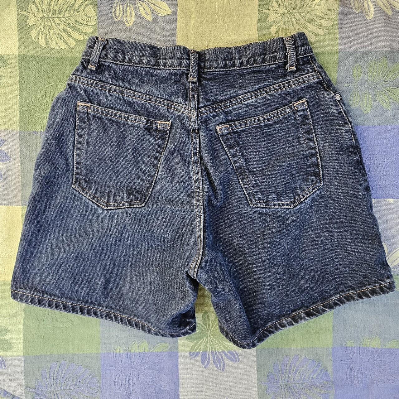 Vintage Faded Glory Denim Shorts 10 Perfect dark... | Depop
