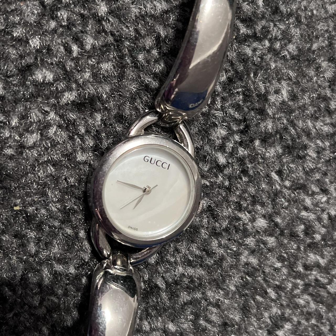 Silver watch. - Depop