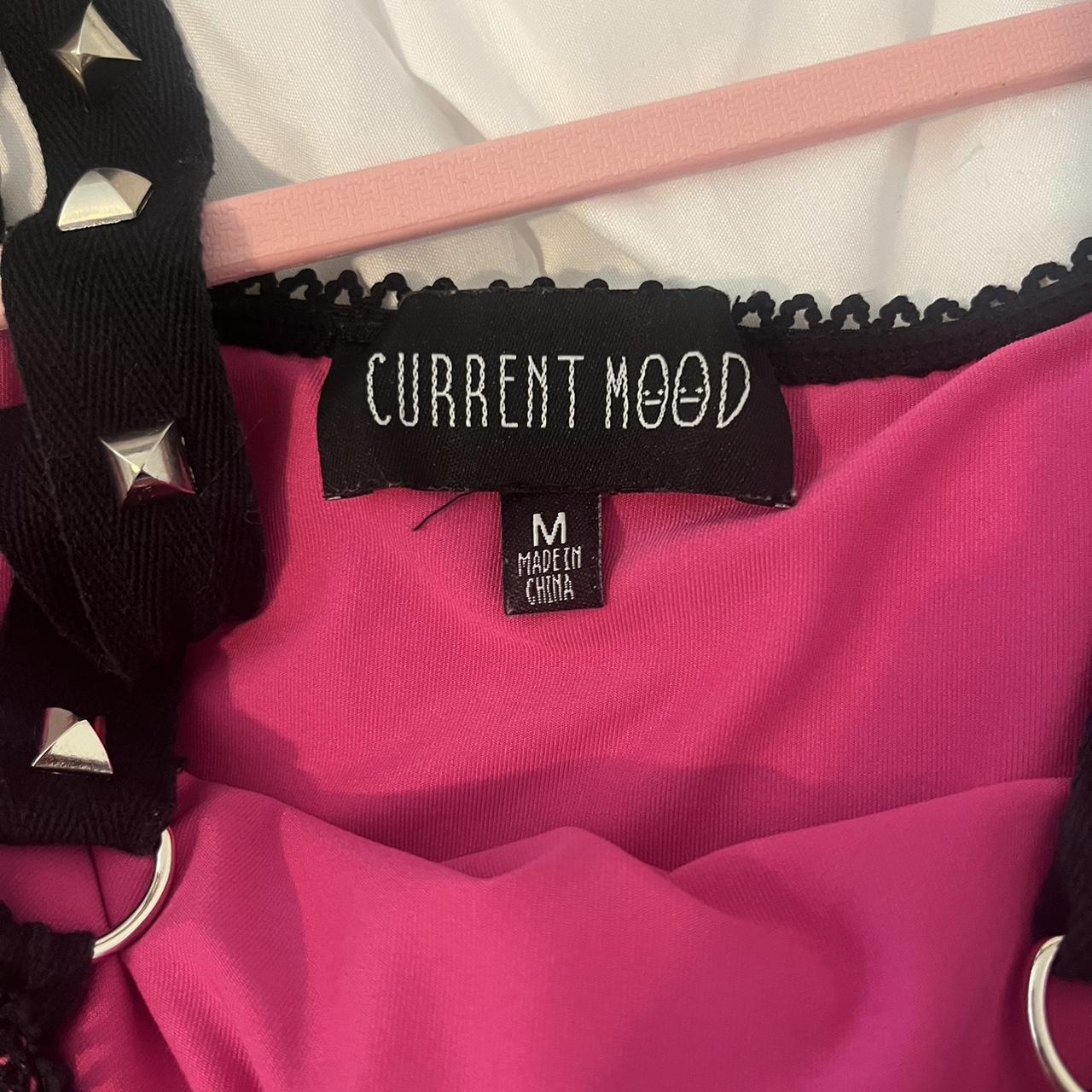 current mood dollskill dress size M! black fishnet... - Depop