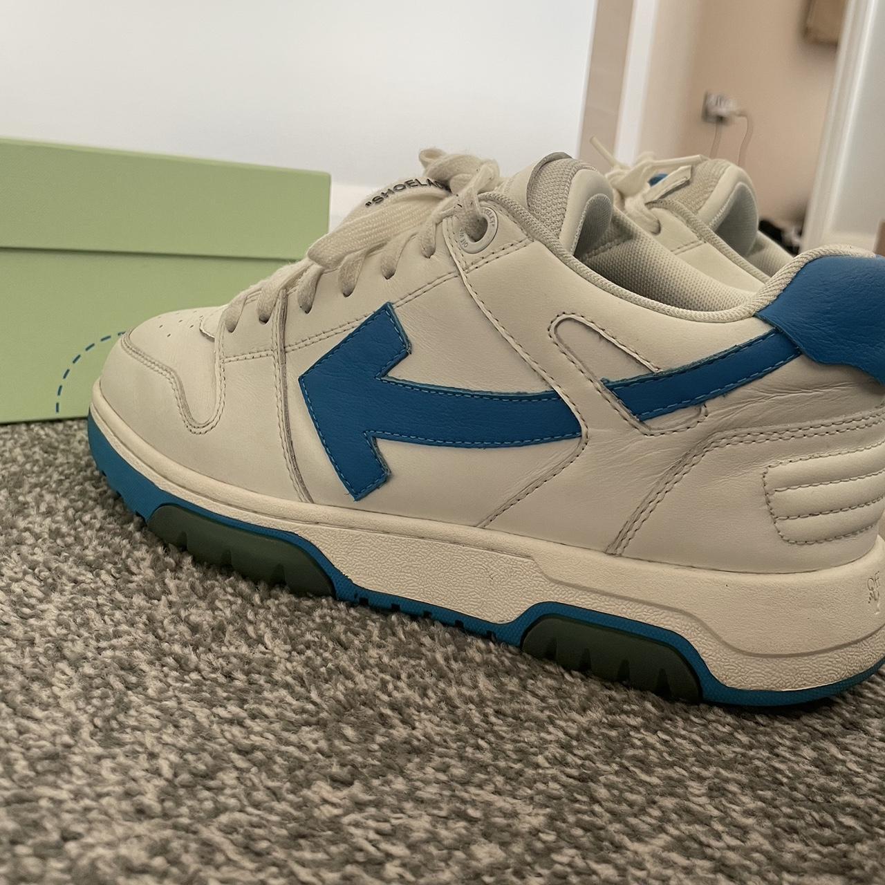 off white trainers - size 8 - excellent condition... - Depop