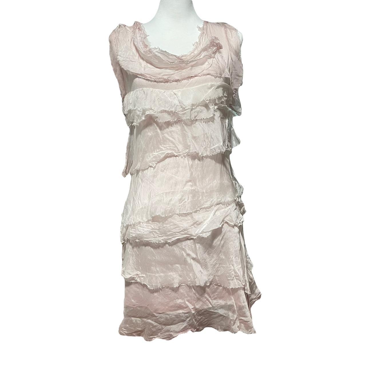 Gigi Moda Siena Sleeveless Dress in Light Pink Gigi... - Depop