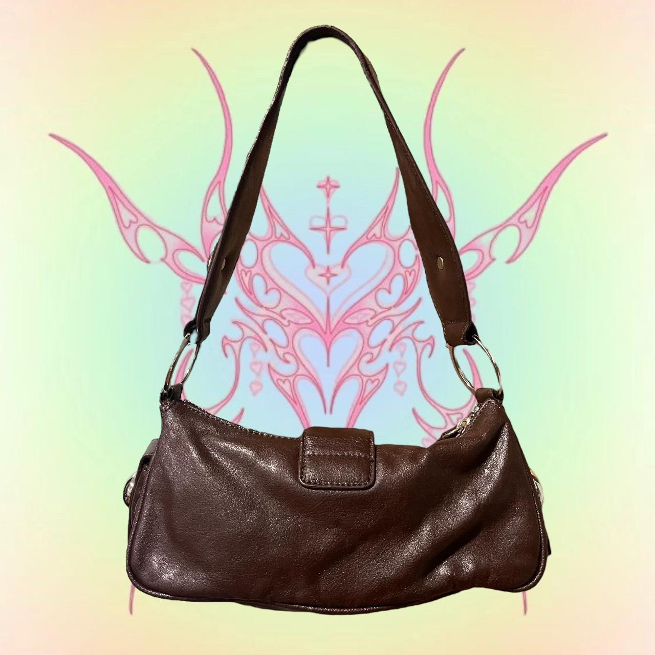 Vintage Brown Guess Bag With G Buckle Y2k Brown Depop
