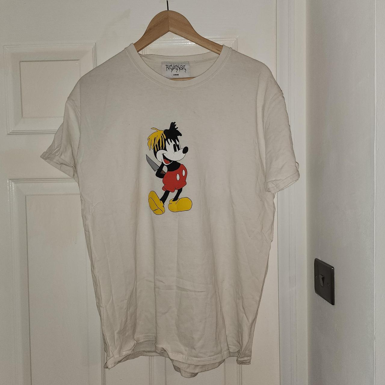 Revenge XXXTentacion Mickey Mouse Tee Size L Good... - Depop