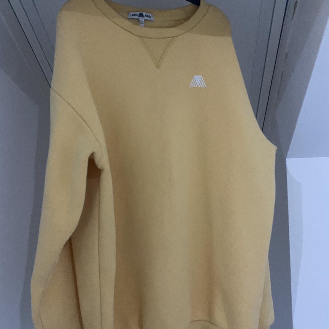 Yellow 4th Arq sweatshirt. Size medium - Depop