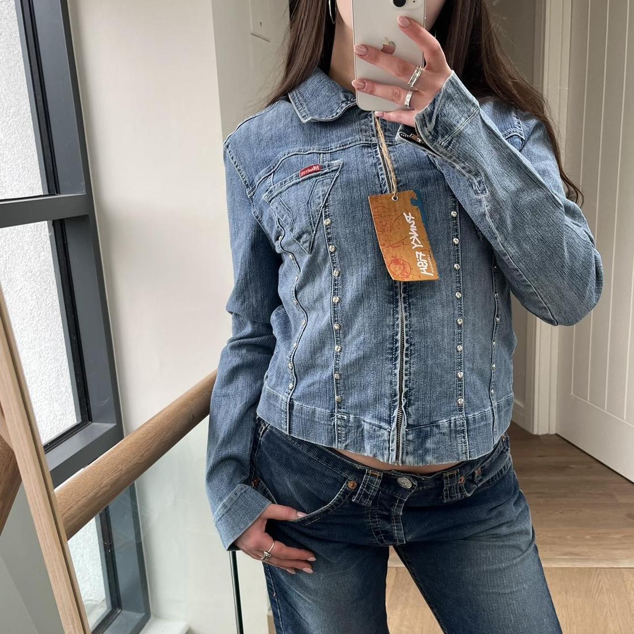 Vintage insane deadstock Punky Fish light wash blue... - Depop