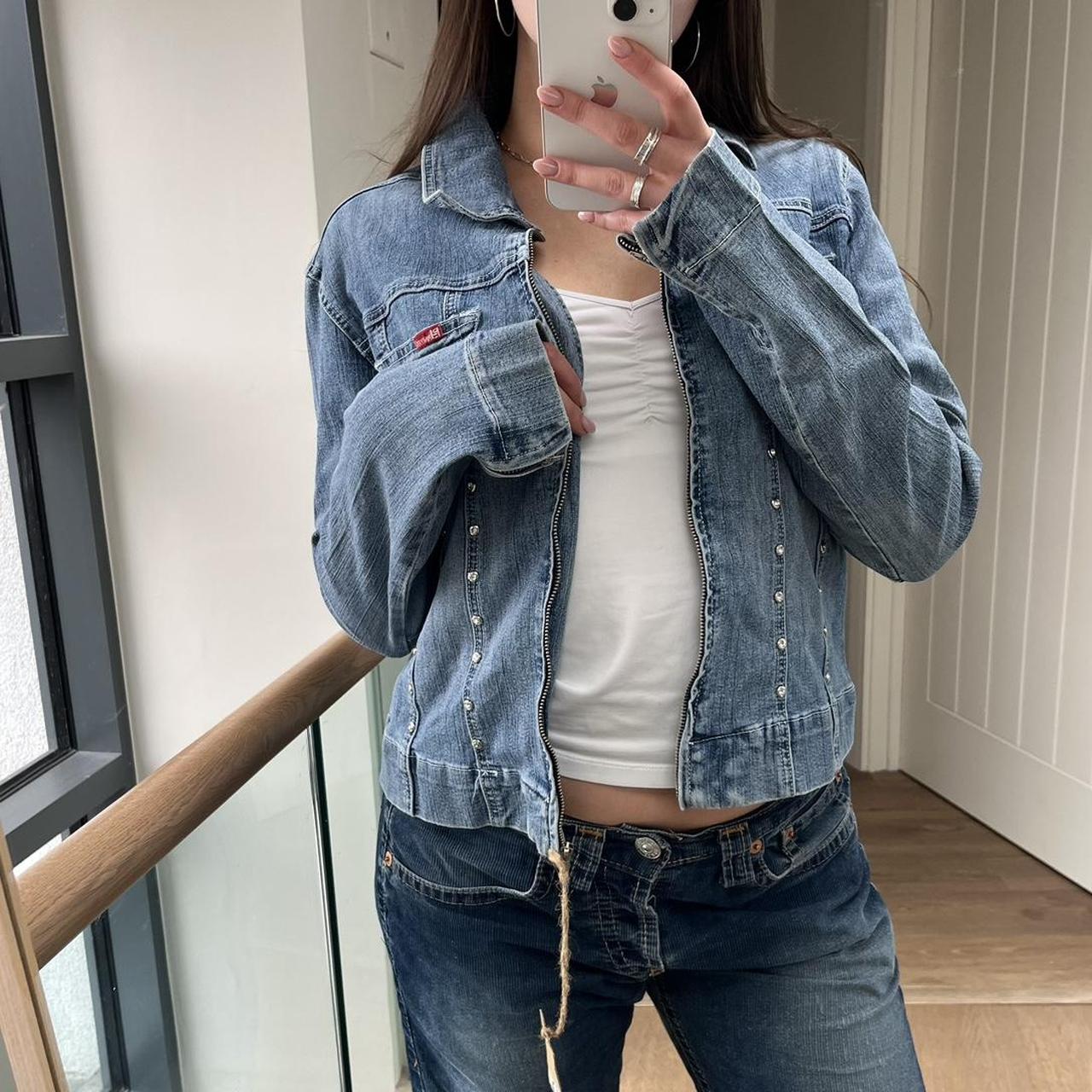 Vintage insane deadstock Punky Fish light wash blue... - Depop