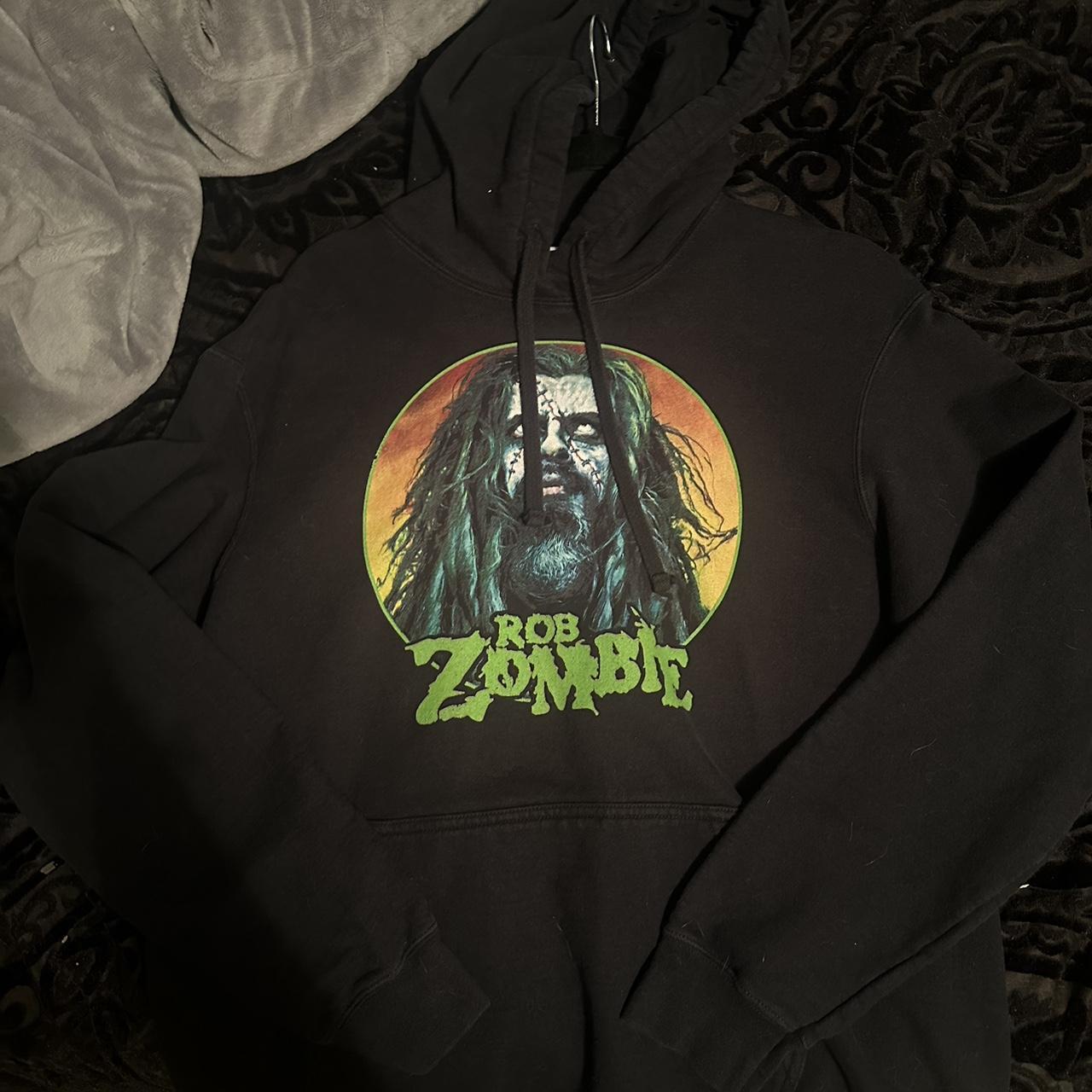 Rob Zombie Hoodie - size large - not official... - Depop