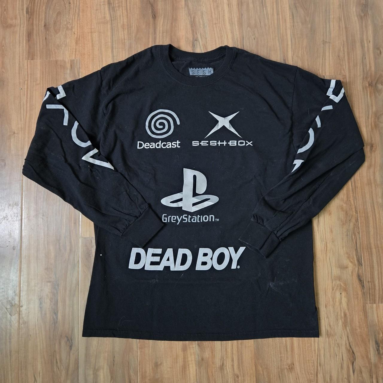 TeamSesh Deadboy L/S condition: 9/10 (cracks on... - Depop