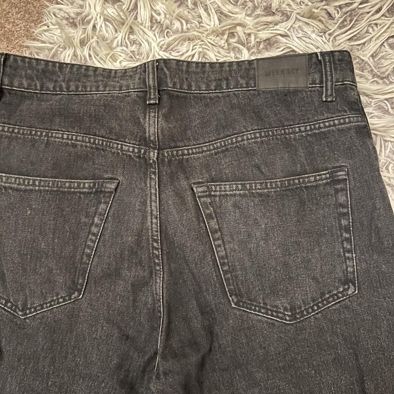 Black weekday jeans Line collection Size - Depop