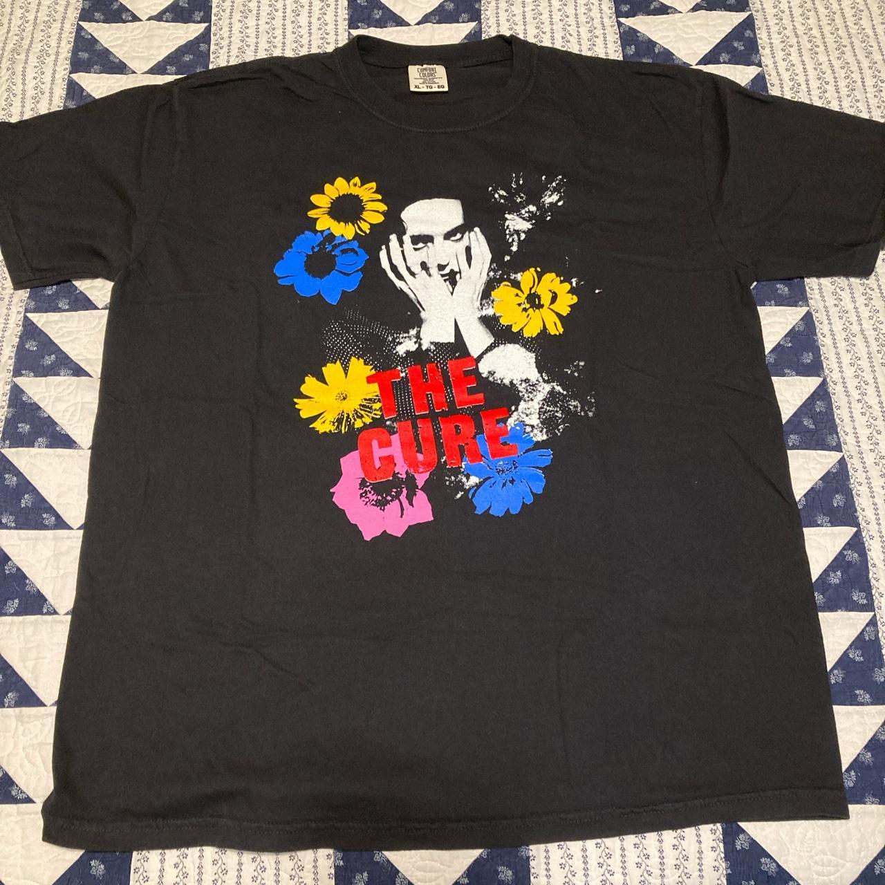 The Cure Prayer tour shirt modern reprint, Pixies... - Depop