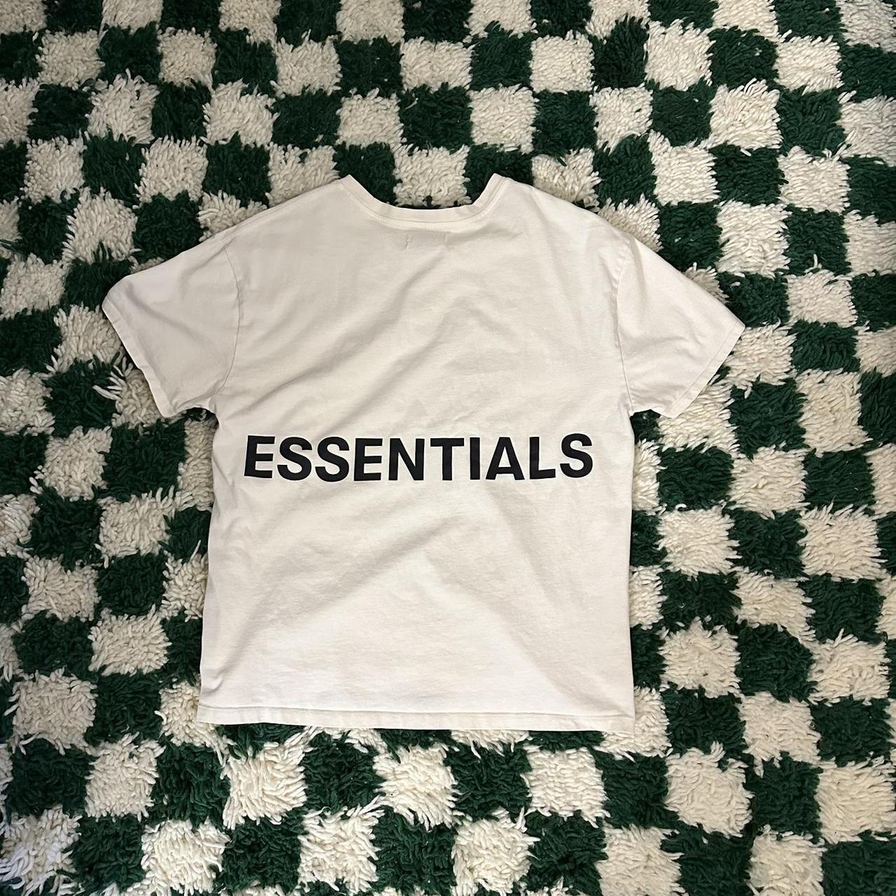 FEAR OF GOD ESSENTIALS CREAM OVERSIZED SHIRT Labeled... - Depop