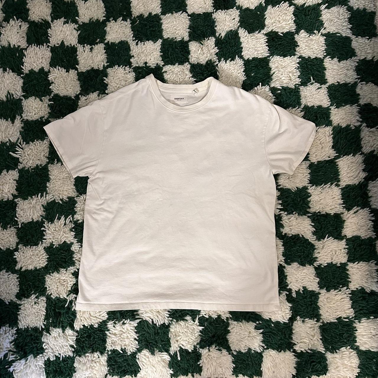 FEAR OF GOD ESSENTIALS CREAM OVERSIZED SHIRT Labeled... - Depop