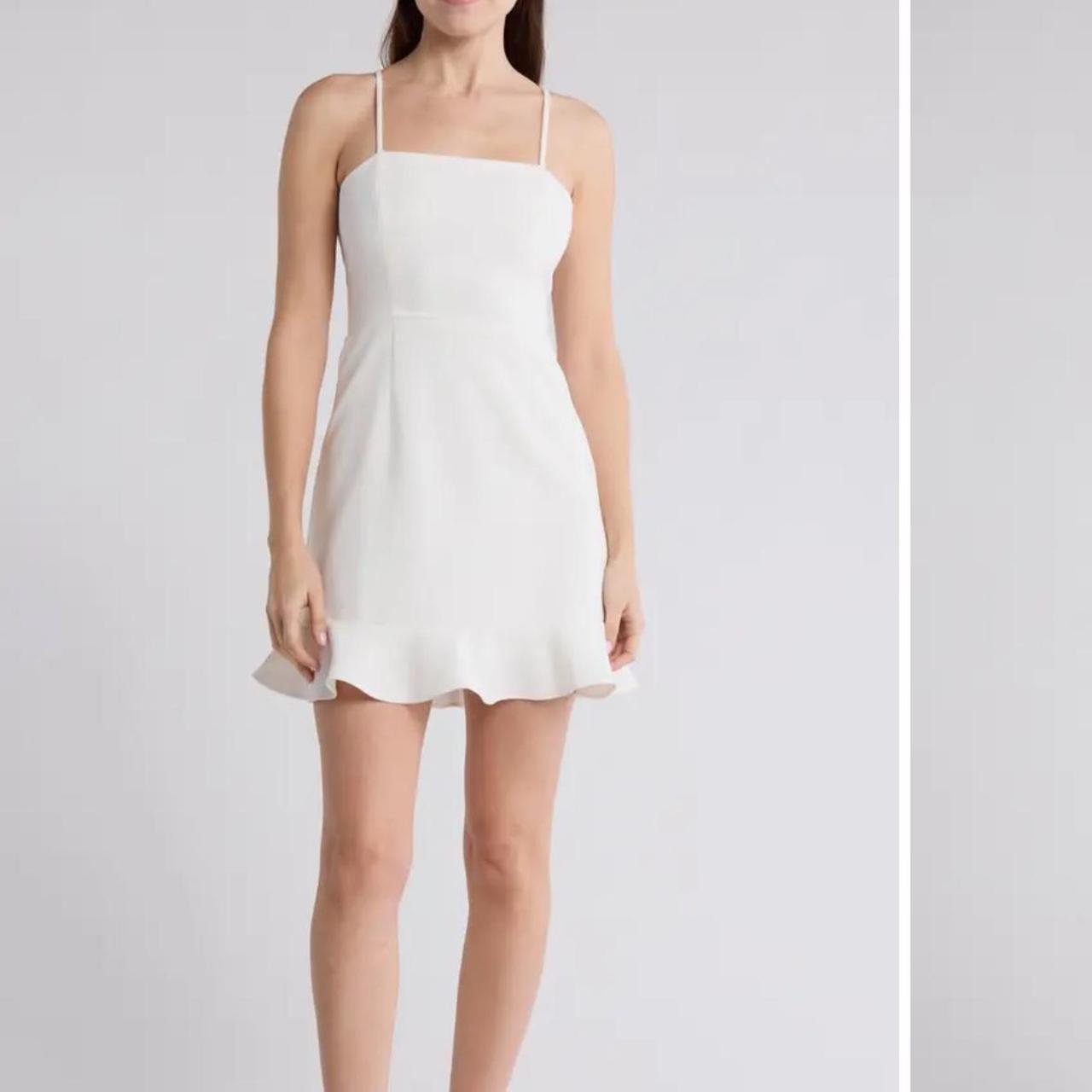 French Connection ruffle hem mini dress (NOTE:... | Depop