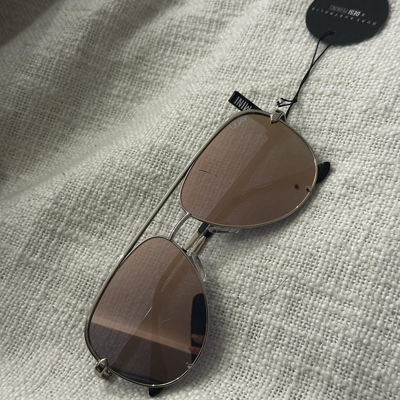 Quay high key mini sunglasses Mirrored lens with... - Depop