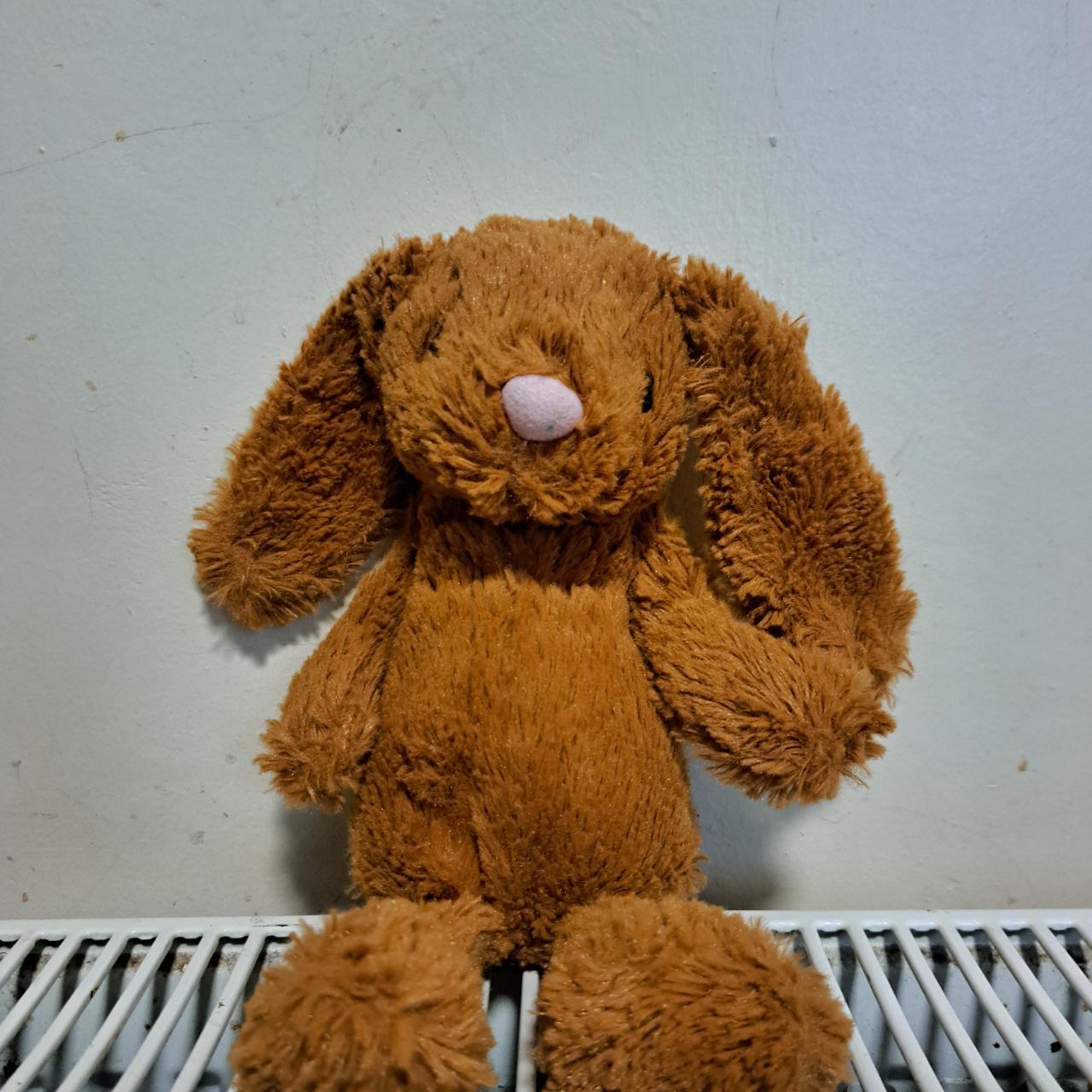 Keel Toys ginger brown bunny rabbit soft toy cuddly... - Depop