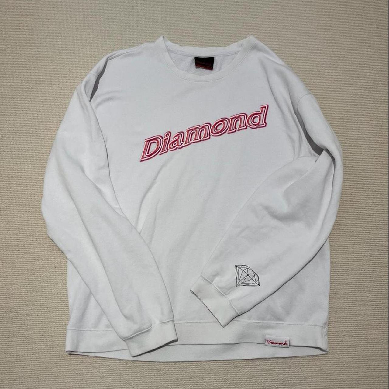 white diamond supply jumper - Depop