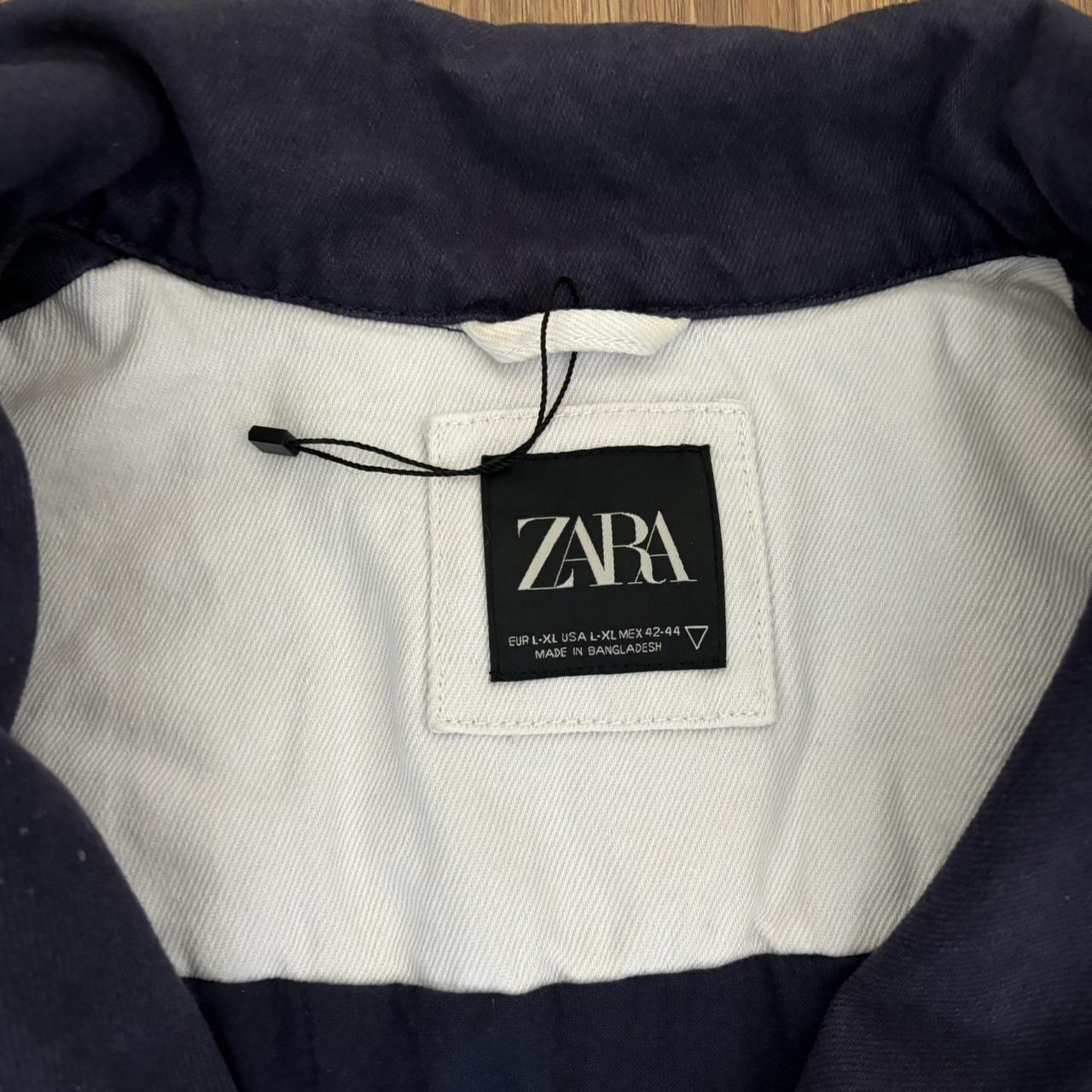 ZARA RACING JACKET - Depop
