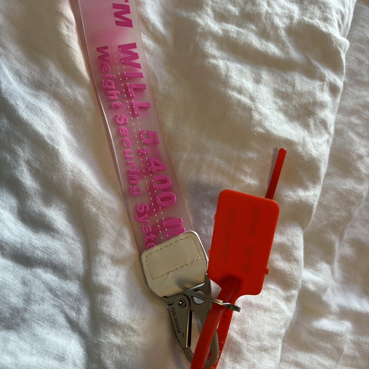 Off-White keychain, never used! #offwhite #keychain... - Depop