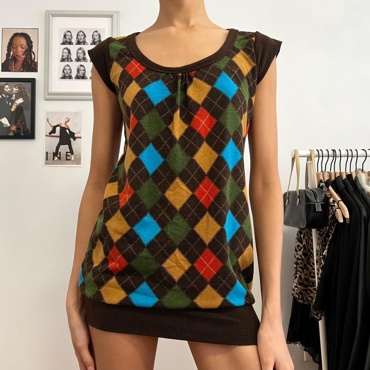 vintage 90s retro mini dress 90s vintage "mingle"... - Depop