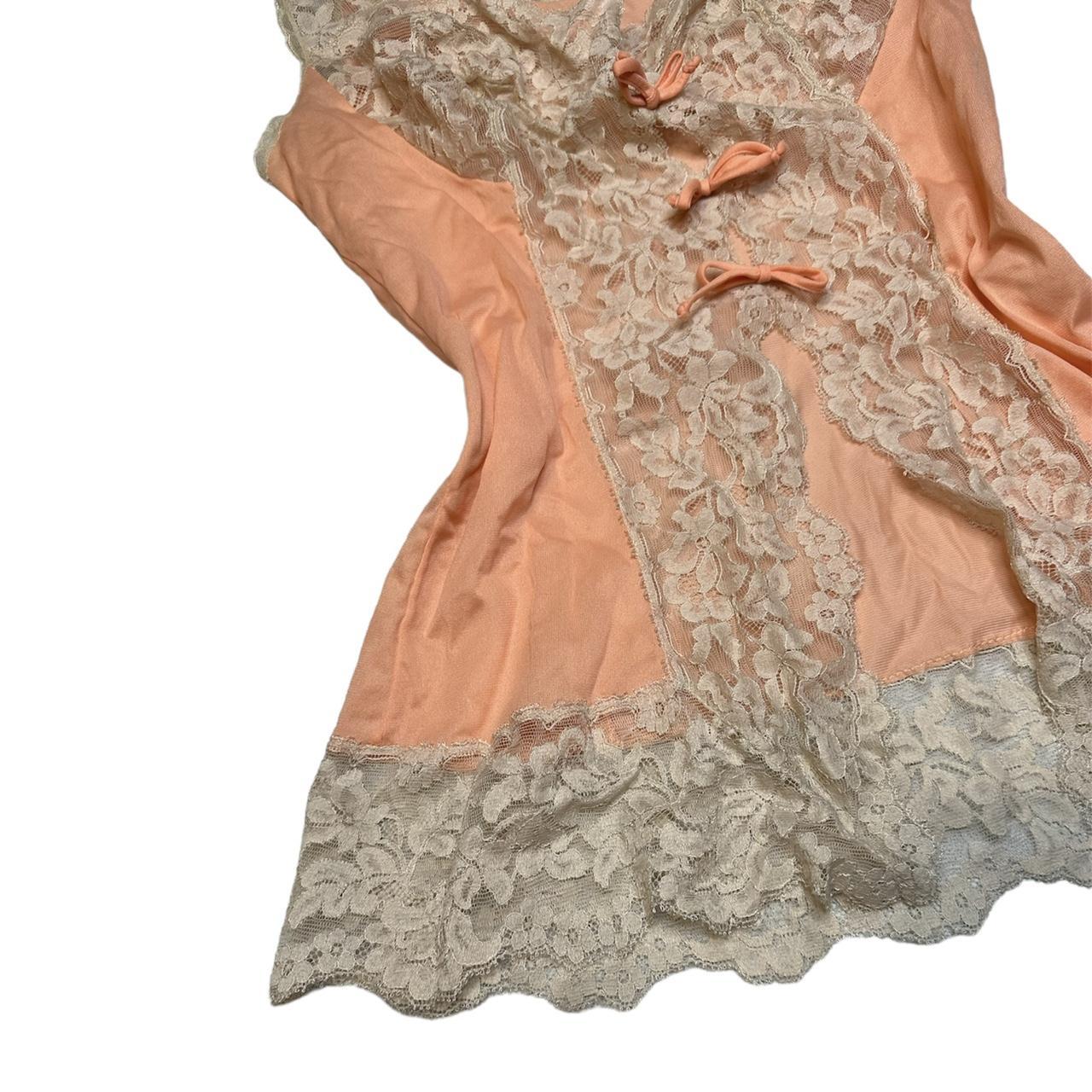 Women's Pink and Cream Pajamas | Depop