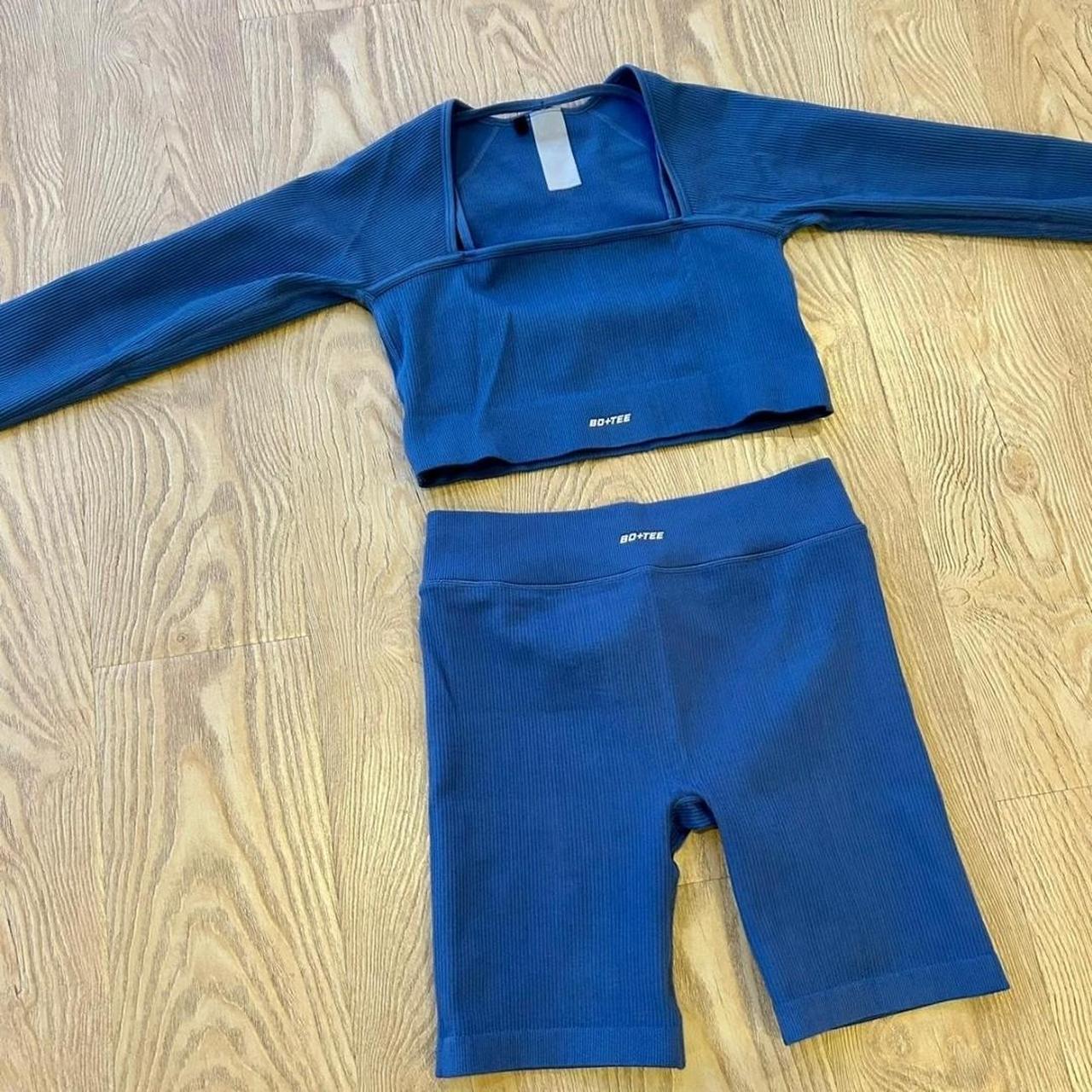 Boo + Tee Apres Ski long sleeve cropped top and... | Depop