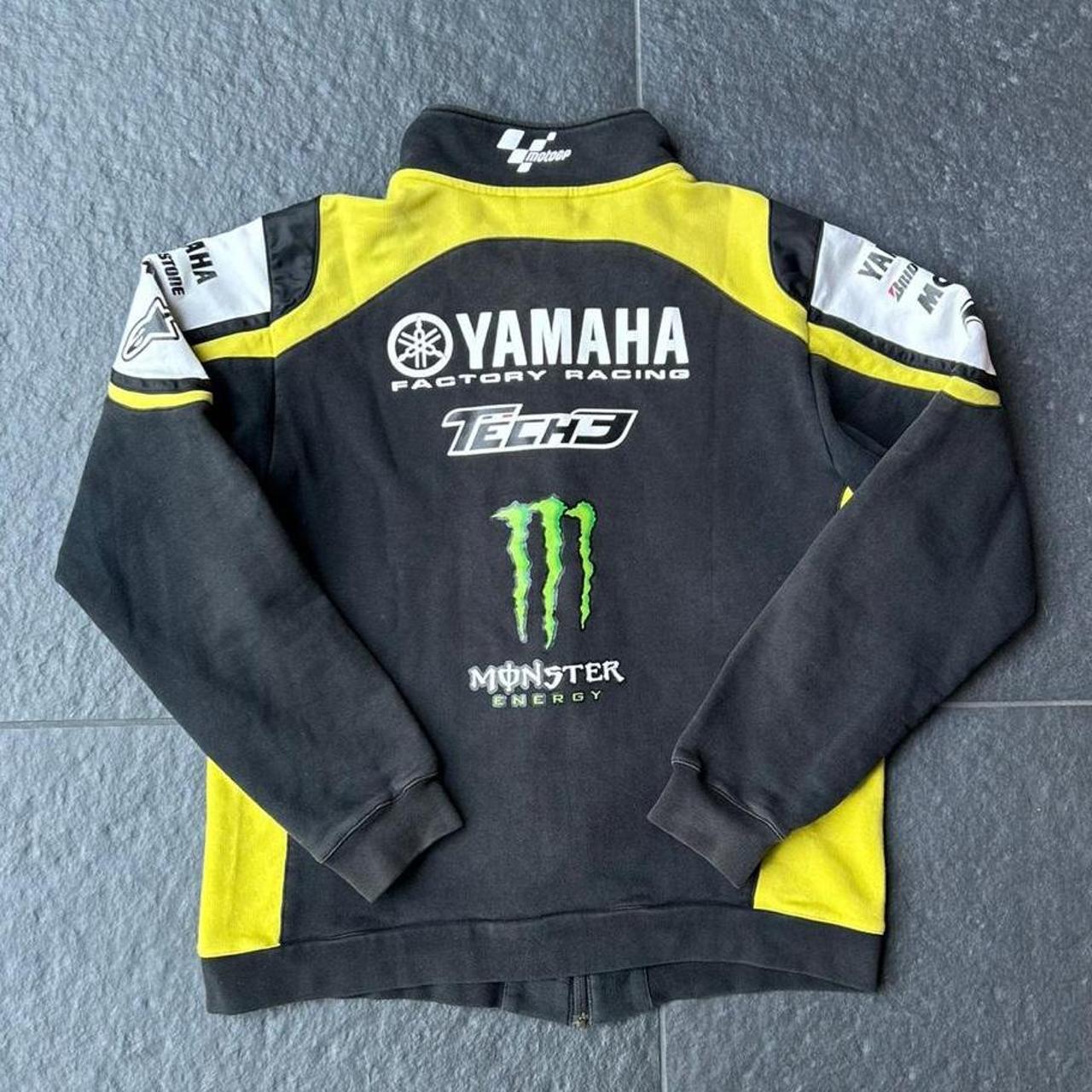 Yamaha racing jacket Soft cotton - perfect for... - Depop
