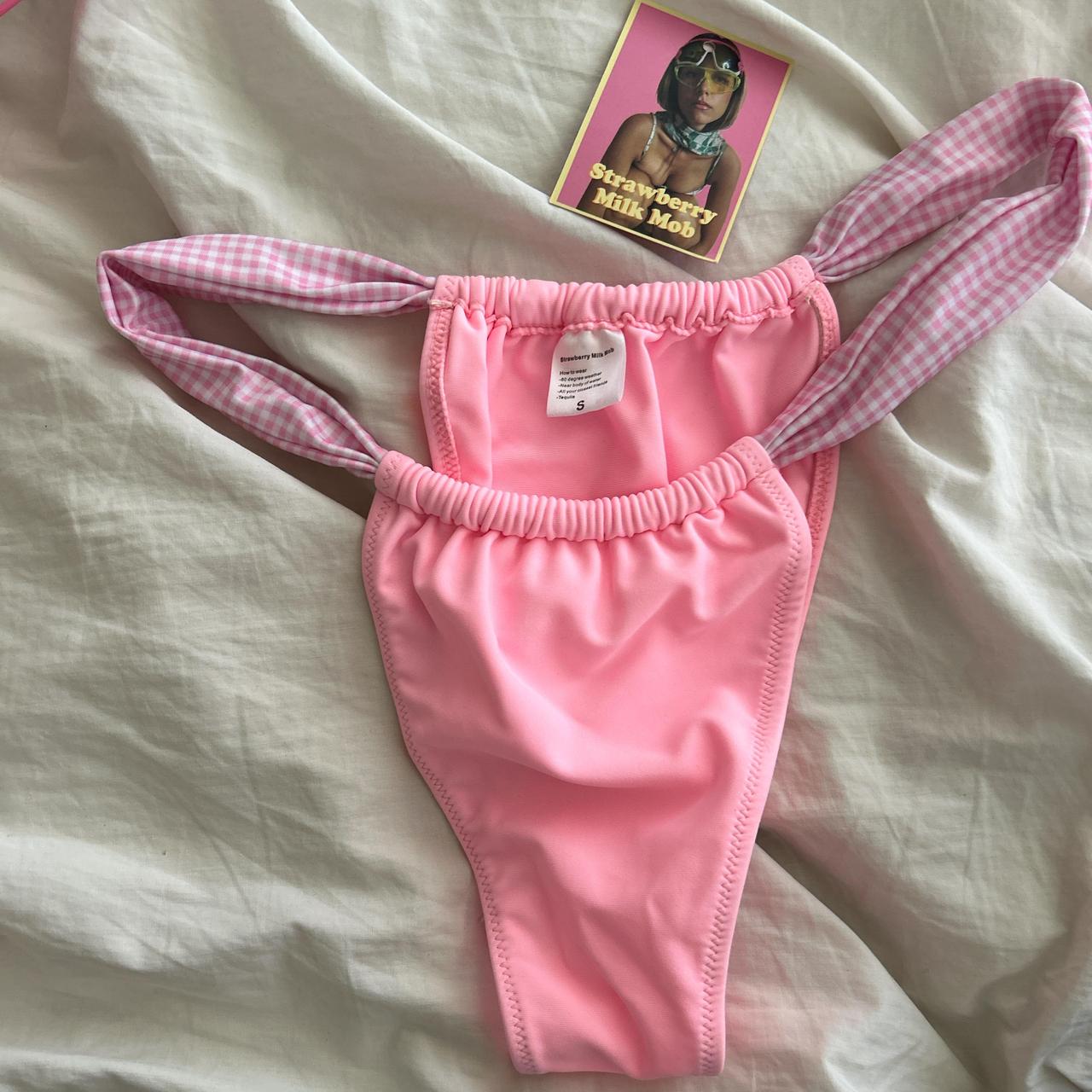 Strawberry milk mob ballerina bikini! the is a repop... - Depop