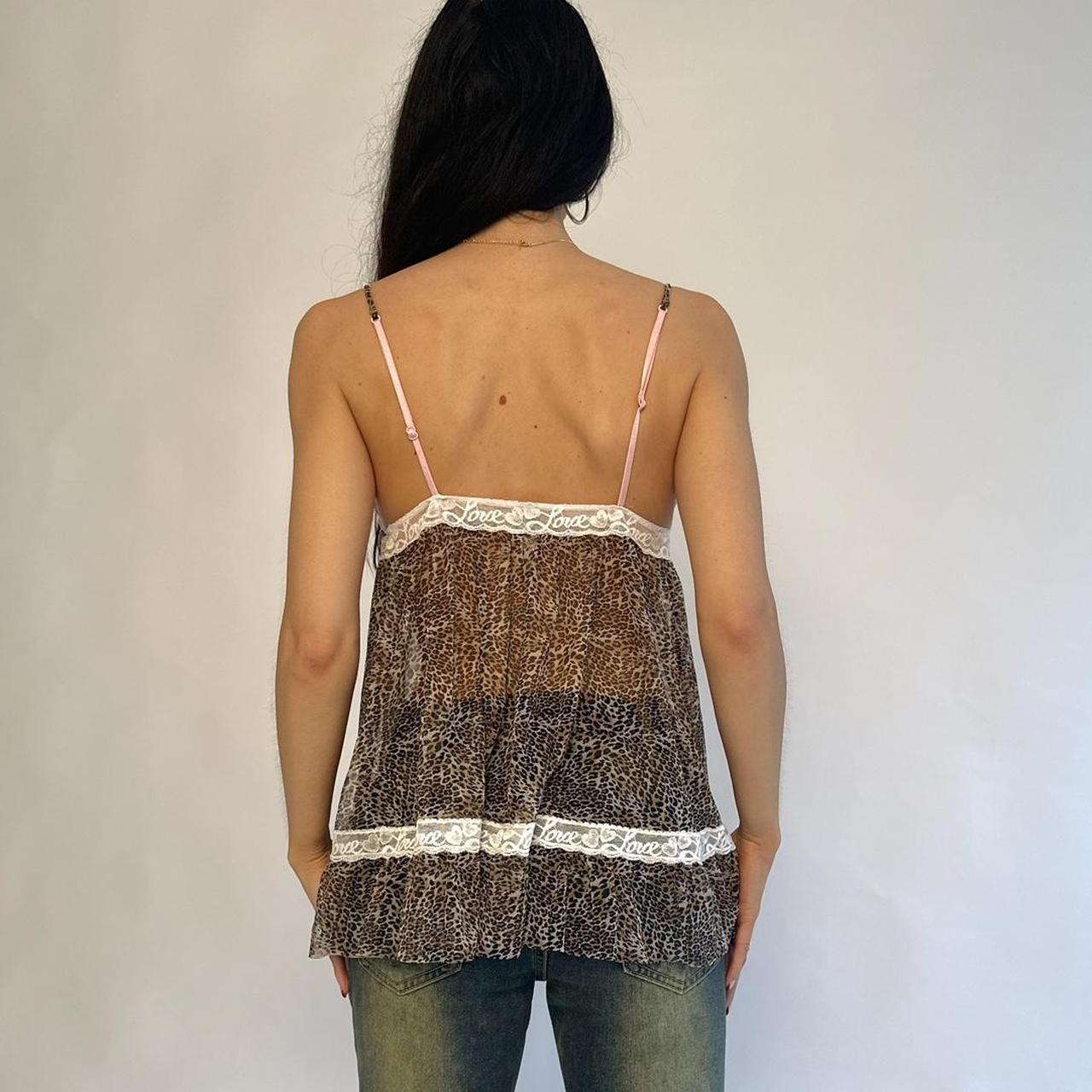 Vintage 00s Victoria’s Secret brown & white leopard... - Depop