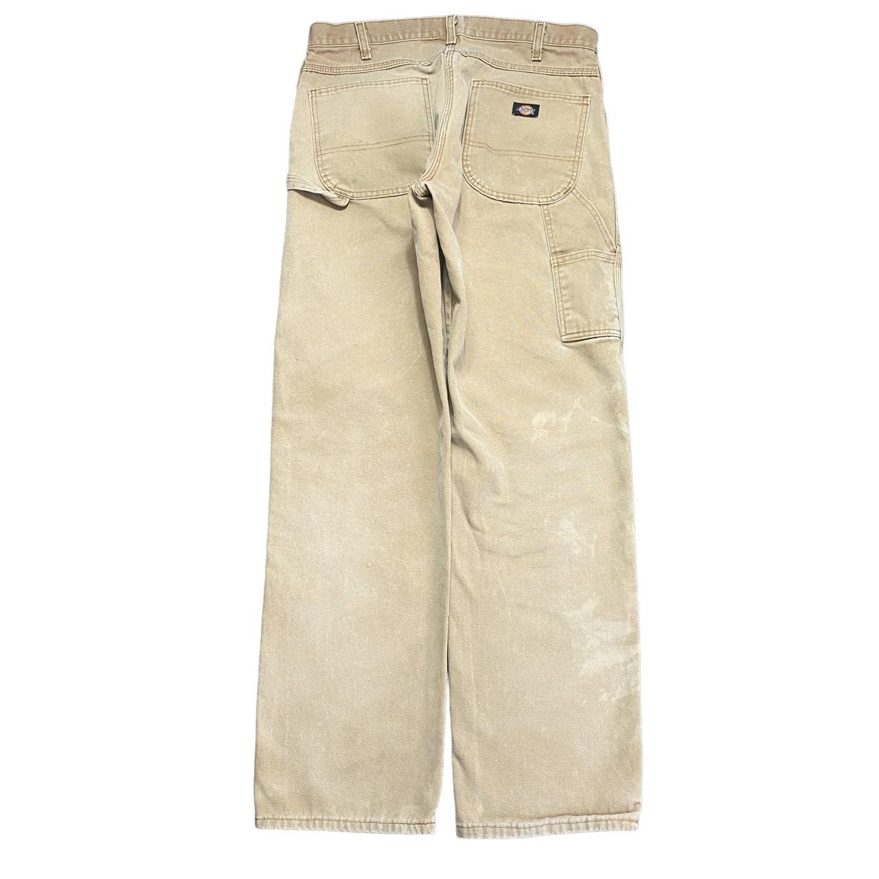 Dickies Men's Tan Jeans | Depop