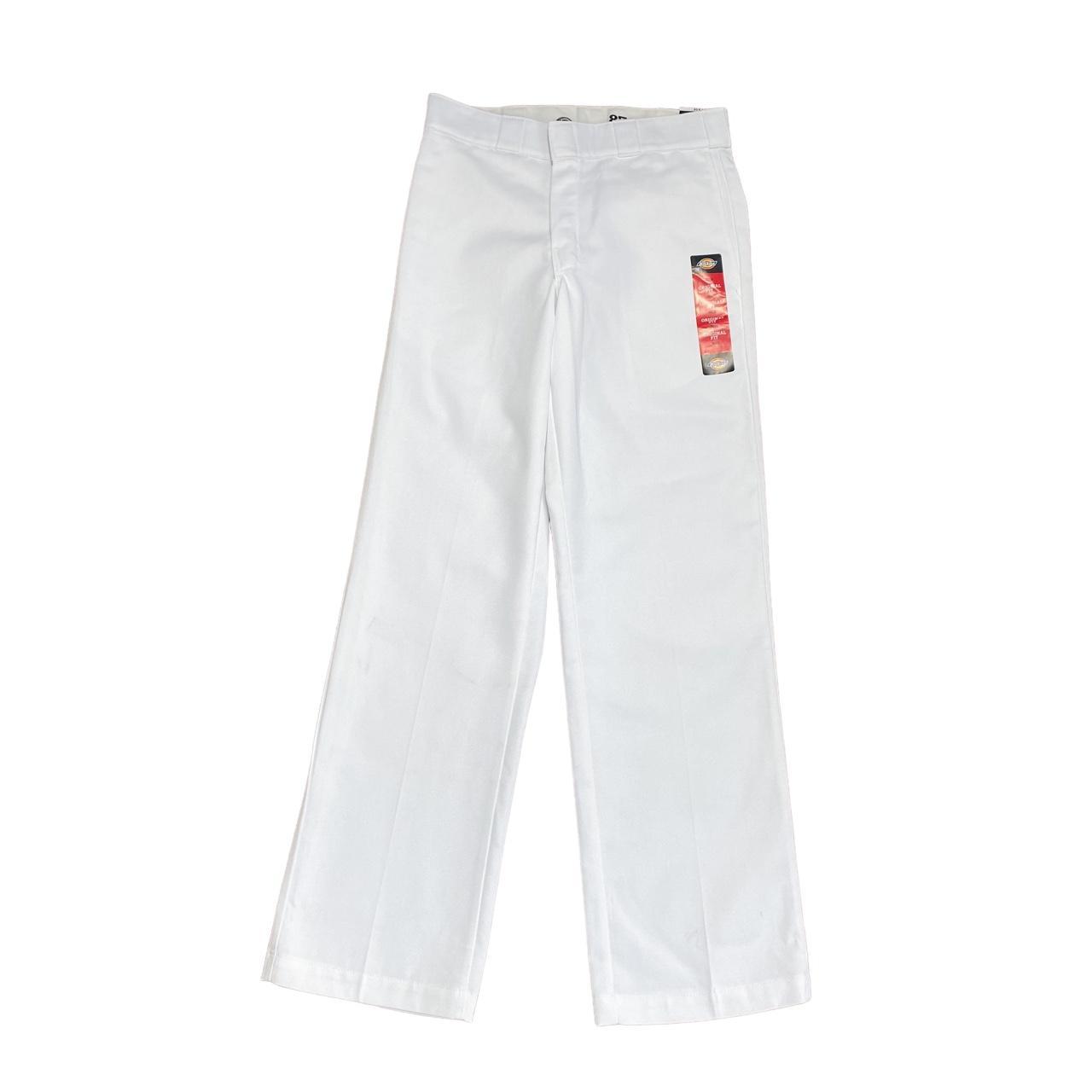 White Dickies 874 work trousers. Deadstock new with... - Depop