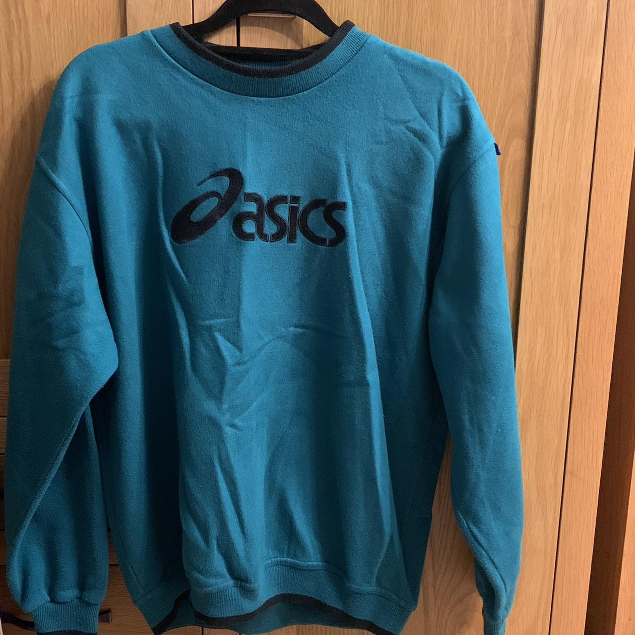 Vintage asics jumper / sweatshirt Size medium... - Depop