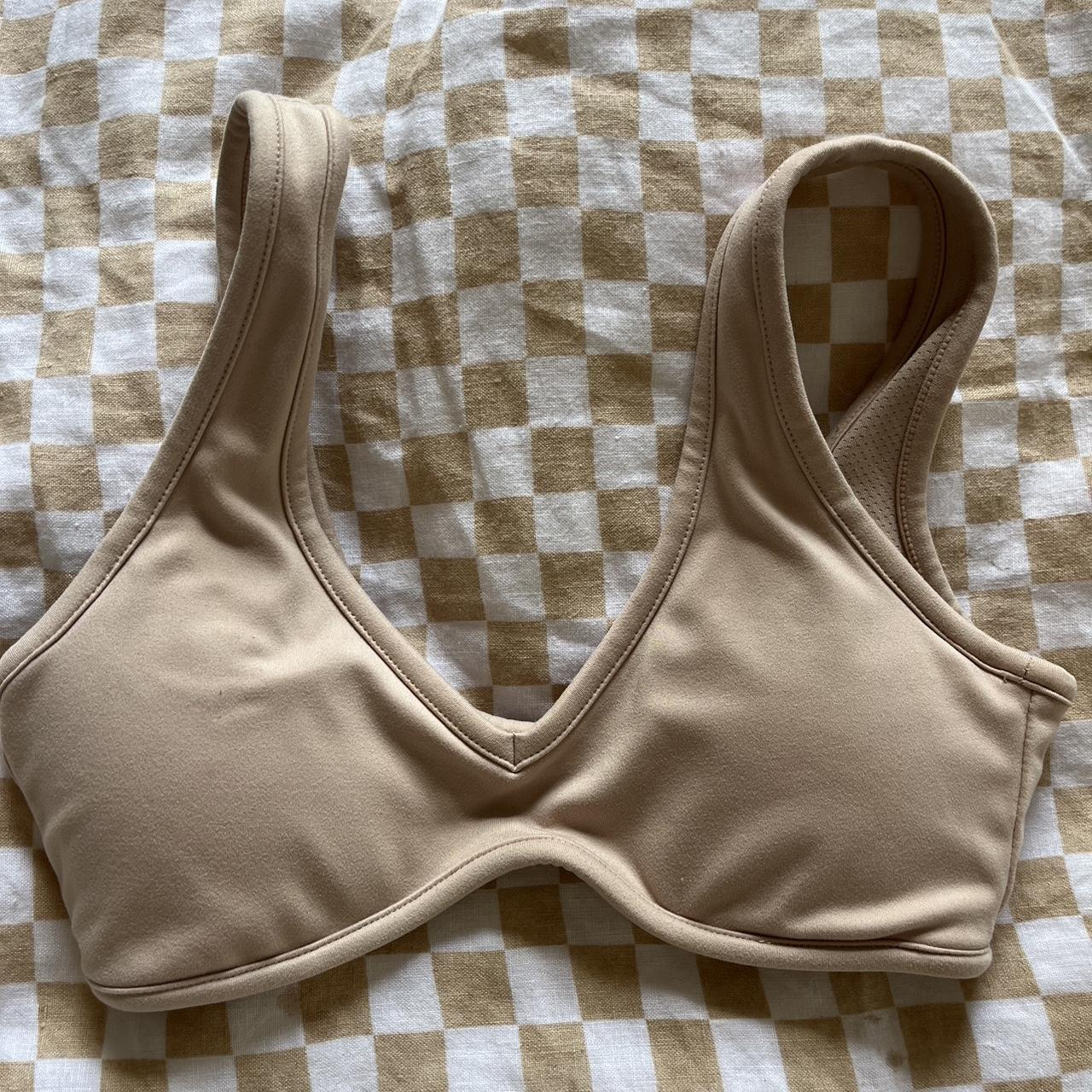 Crop Shop Boutique Isla crop in nude - Depop