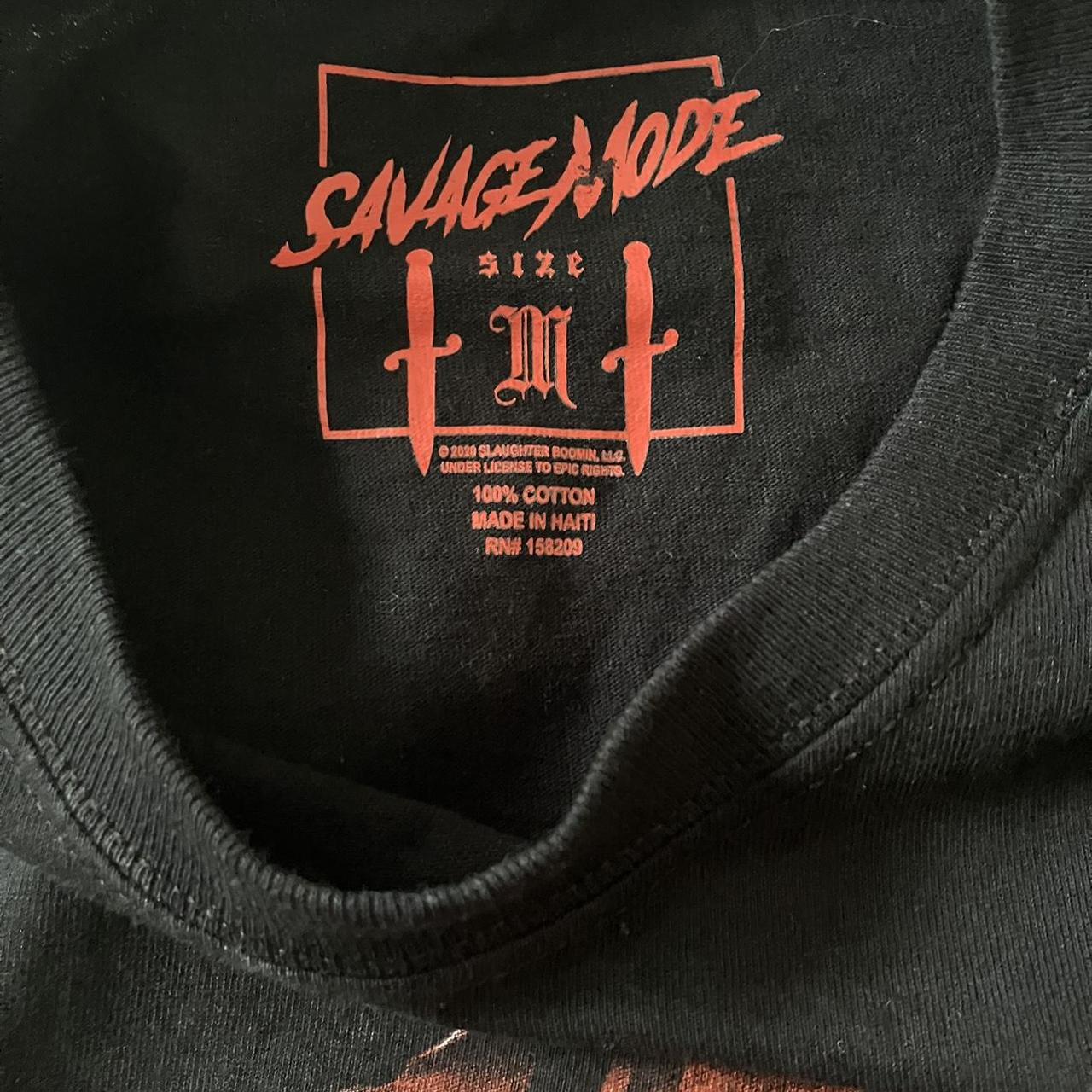 21 Savage x Metro Boomin, Savage Mode II T-Shirt in... - Depop