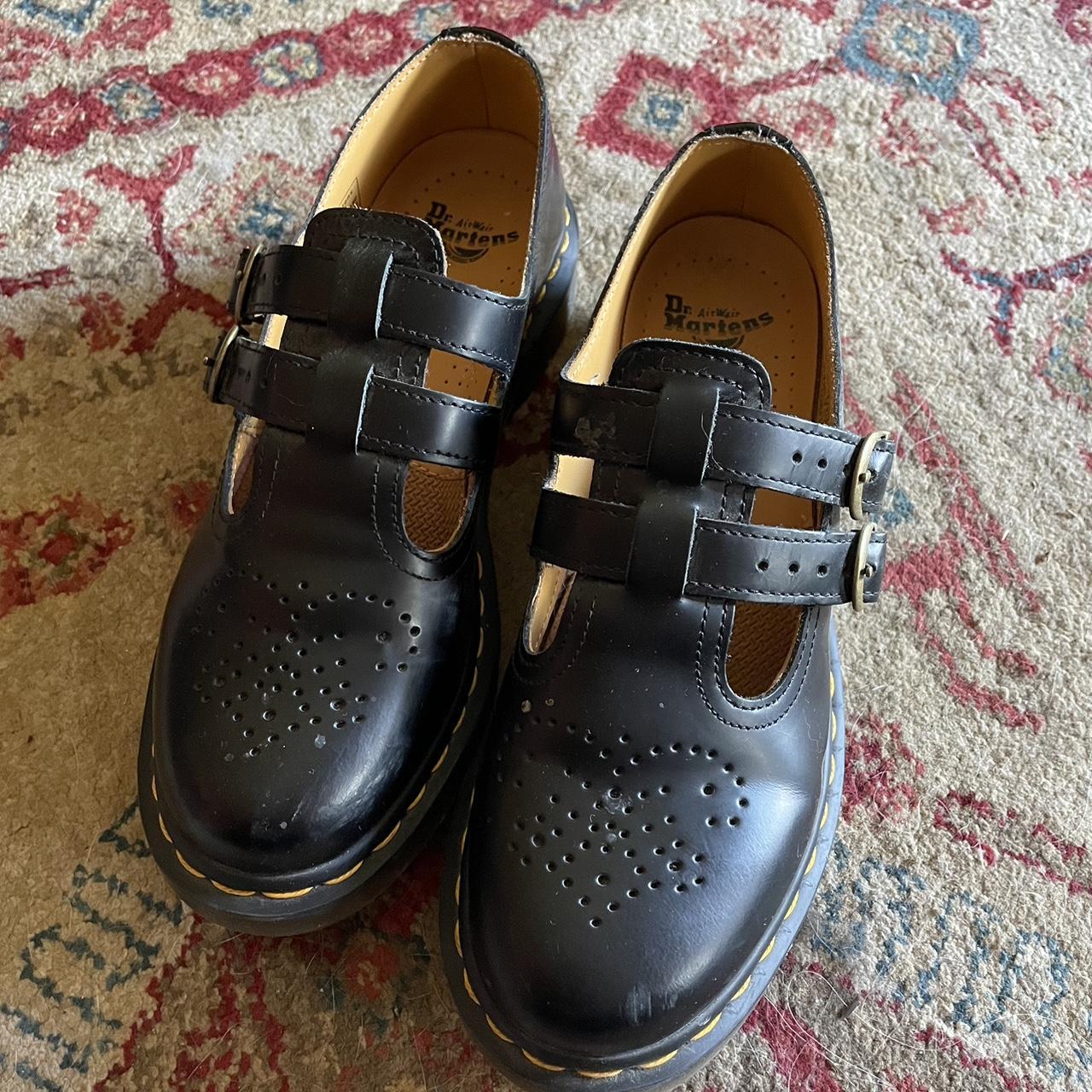 DOC MARTEN 8065 BLACK MARY JANES US women’s 7 / UK... - Depop