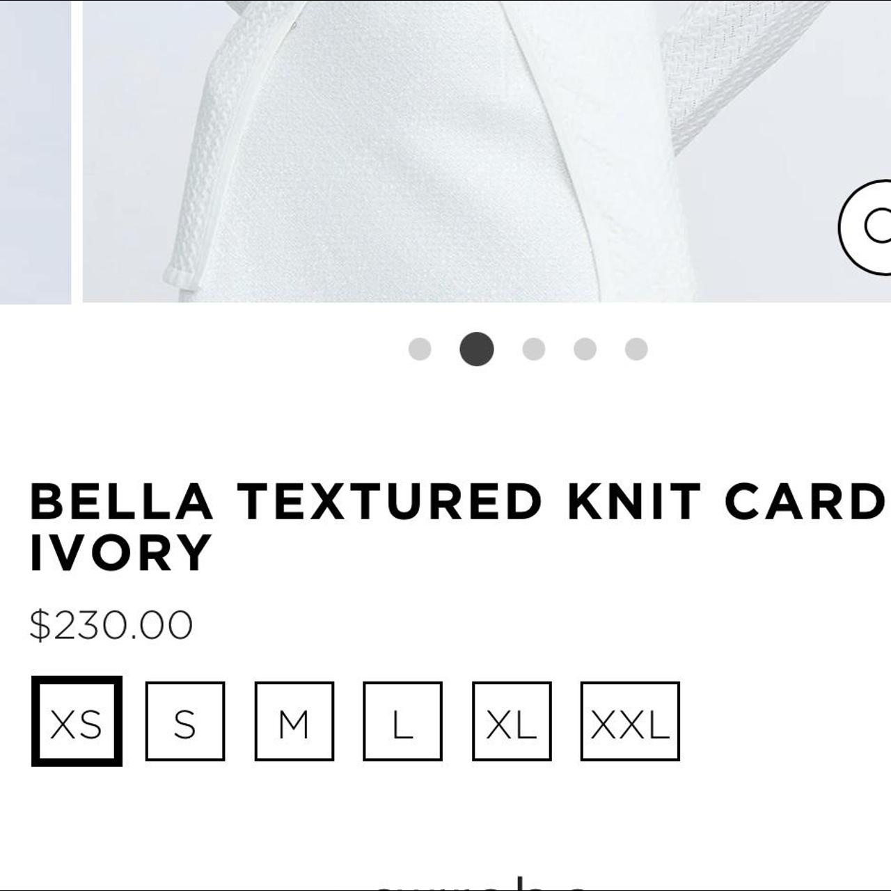 By Johnny BELLA TEXTURED KNIT CARDI COLOUR:... - Depop