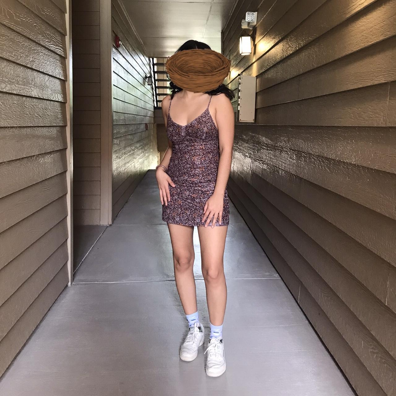 Motel Women's Brown Dress | Depop