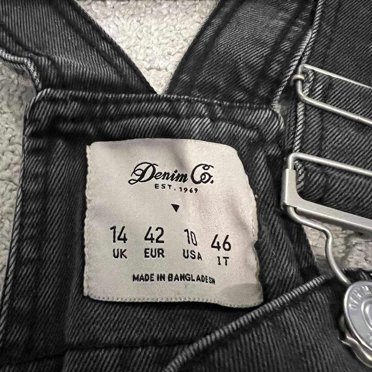 Primark denim pinafore dress ~ size 14 ~ worn a... - Depop