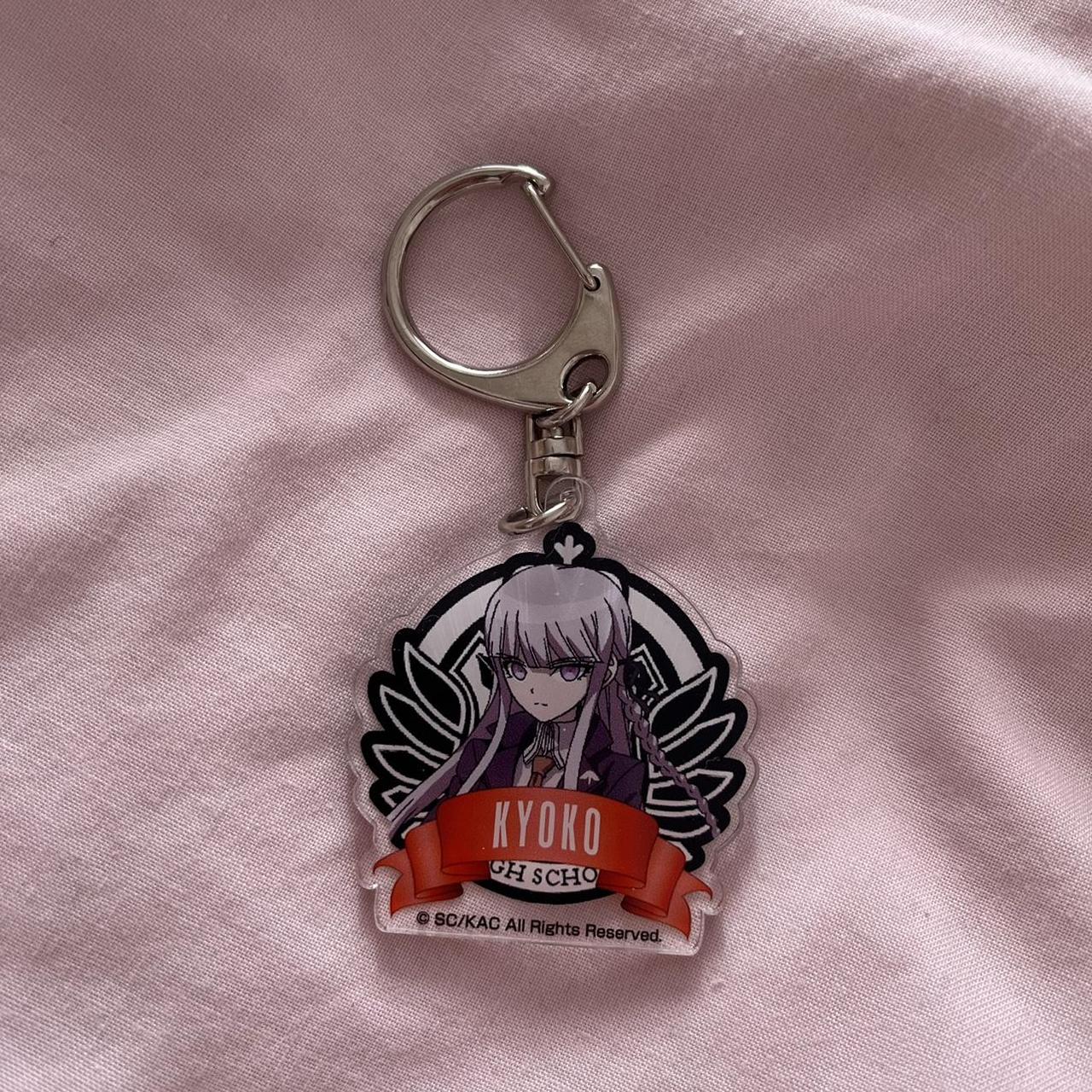 danganronpa kyoko kirigiri hmm keychain - Depop