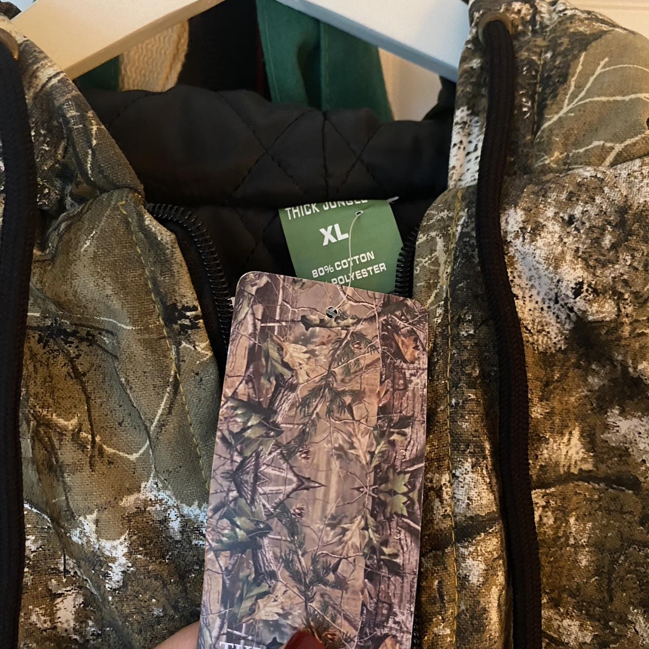 genuine real tree jacket brand new with tags, label... - Depop