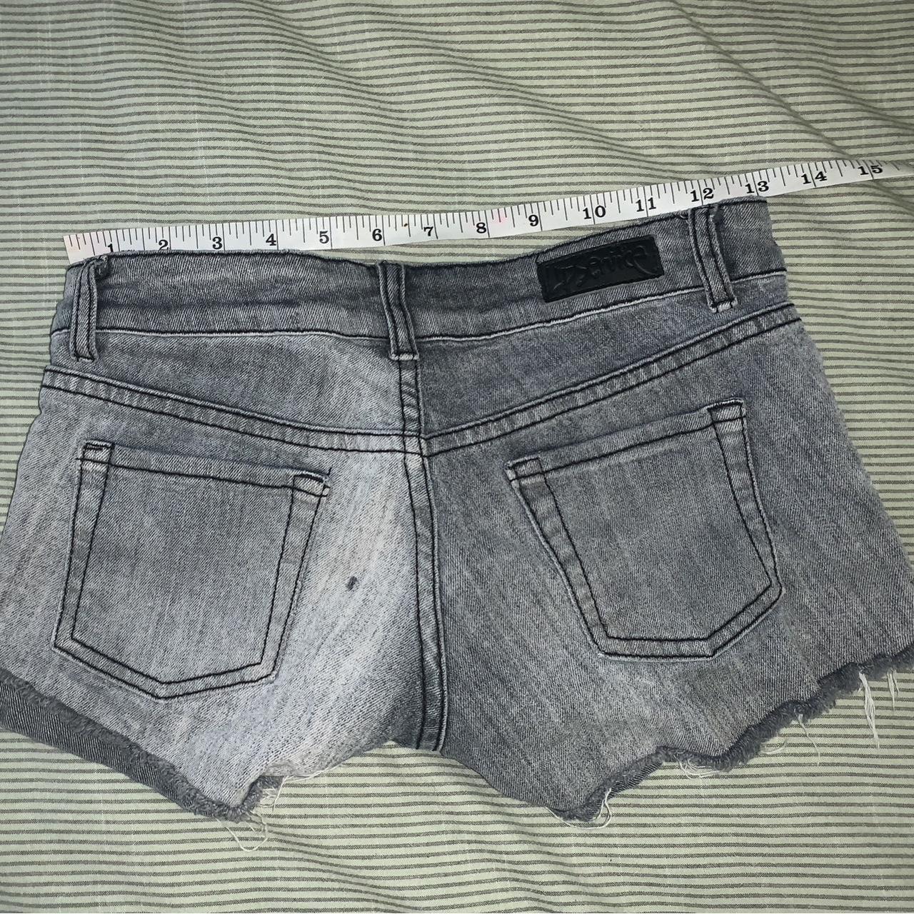 lip service micro mini low waisted shorts size... - Depop